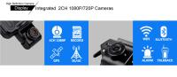 China 4G GPS Dashcam Taxi Camera Dual Lens AHD 1080p 4CH Taxi Recorder with Support AP for sale