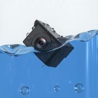 China 4 HD Waterproof Camera Rear View Reverse Camera Kit 7 Inch Monitor 720P Resolution for sale