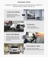 China 256G Storage Car Dash Cam Richmor MDVR BK6MZ 2CH 1080P HD Video Recorder with Dual Camera for sale