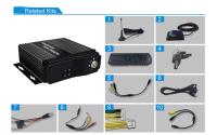 China 4G WIFI Mobile DVR/MDVR for School Bus 4G CCTV System 4CH 720P 256GB SD Card and GPS for sale