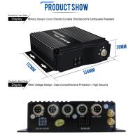 China Car Camera Driving Recorder with 4CH 720P Compression H.264 and GPS/3G/4G/Wifi Optional for sale
