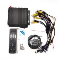 China Mini and Light 3G 4G 4 Channel Vehicle SD Card Mobile DVR Black Box for Taxi School Bus for sale