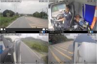 China Easy Installation 4CH AI ADAS DSM Dashcam for Road People Detection OEM Manufactured for sale