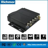 China 4G Wifi 4 Channels 720p AHD Digital Vehicle Mobile DVR With MAX 128GB Storage for sale