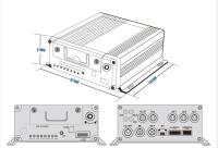 China High Level Vehicle Fleet System DVR Mobile IPC With ADAS DSM And Linux Operation System for sale
