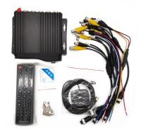 China AHD HDD Mobile DVR For Car 4CH With GPS WIFI G-Sensor RS485 RS232 RJ45 1080p Record 256GB X 2 Storage for sale