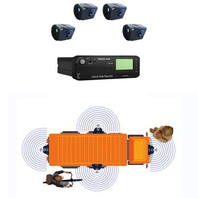 China 360 Panoramic View Surveillance MDVR With 8CH 1080P ADAS DSM BSD for Truck Monitoring for sale