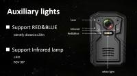 China Battery Body Camera For Police High Resolution Wifi App Support for sale