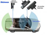 China High Definition 4G Mini Dashcam with WiFi Support and 2CH 1080P/720P Recording BK6MZJ for sale