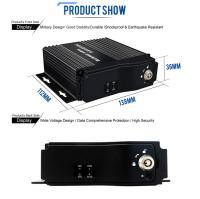 China 8-36 DC Wide Voltage 4 Channel Car Video Recorder With 4G WiFi GPS And SD Card Storage for sale