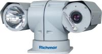 China Outdoor Waterproof High Speed Rotate Car Thermal Camera With 4 Channel PTZ Controller for sale