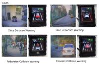 China Black LED Display For Vehicle AI MDVR ADAS DSM Speed Alarm Reminder And Power Supply for sale