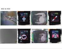 China Black LED Display For Vehicle AI MDVR ADAS DSM Speed Alarm Reminder And Power Supply for sale