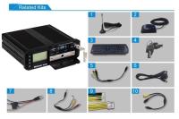 China Truck DVR 4G AI 8 Channel HD HDD Mobile DVR With ADAS DSM BSD Vehicle Camera CCTV System for sale