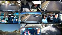 China Car Bus Compatible 1 To 3 Channel Dashcam With G-Sensor WiFi 4G And Fuel Sensor 1080p Video Recorder for sale