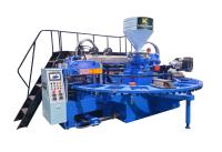 China KT-618 Pro Automatic 24-Station Rotary Slipper Making Machine | 300-500 Pcs/h Capacity | 100 TON Clamping Force for sale