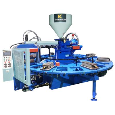 China KT-618 Pro 24-Station PVC Plastic Sole Injection Molding Machine | 100 TON Clamping Force | 300-500 Pcs/h Production for sale