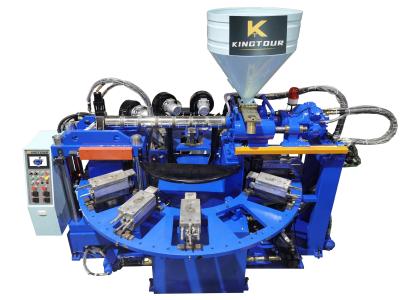 China KT-6182 PVC Shoe Making Machine 12 Stations 25.5KW for Plastic Slippers Production 200-300 Pcs/h for sale
