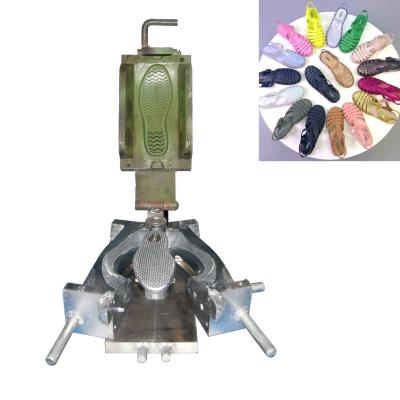 China Aluminum PVC Slipper Air Blowing Mold 40-50kg for Rotary PVC Machines | OEM Custom Design for sale
