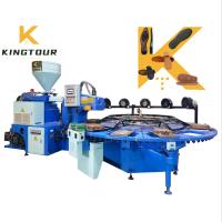 China KT-6612 12-Station PVC Sole Injection Machine 400-660 Pcs/Hour with 80-200T Clamping Force for sale