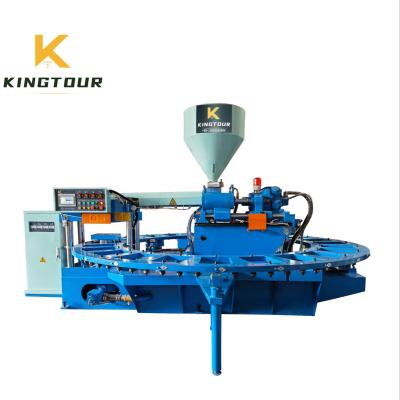 China KT-618 Plastic Slipper Making Machine 24 Station 300-440 Pcs/Hour with 80-120T Clamping Force for sale