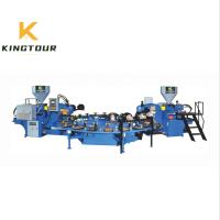 China KT-916 Rotary Three Color PVC Sole Making Machine 24 Station 300-400 Pcs/Hour 80-120T Clamping Force for sale