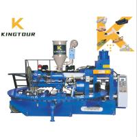 China PLC Automatic Control Jelly Shoes Machine 18500W PVC Shoe Making with 80T-120T Clamping Force for sale