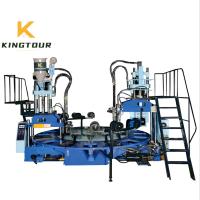 China KT-827 Vertical 20 Stations Two Color PVC/TPR/TPU/TR Sole Injection Molding Machine - 100m² Footprint for sale