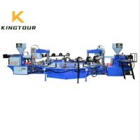 China KT-826 Two Color TPU Shoe Sole Making Machine 380V/220V with PLC Control for 100m² Production Space for sale