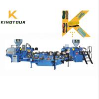 China PVC TPU TR TPR Sole Injection Machine 8 Station 120 Ton Clamping Force 400-660 Pcs Per Hour for sale
