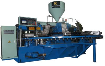 China KT-618 Rotary Slipper Making Machine 24 Station 300-440 Pcs/Hour with 80-120T Clamping Force for sale