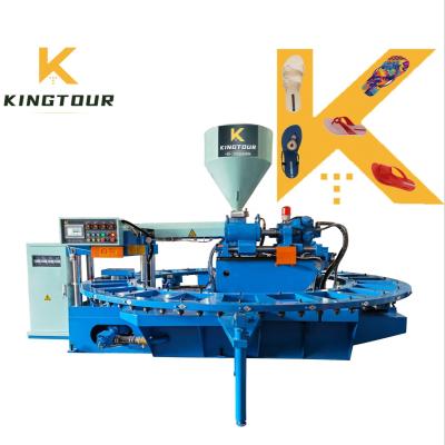 China KT-618 Flip Flop Making Machine 300-440 Pairs/Hour with 24 Stations and 80-120T Clamping Force for sale