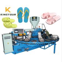 China KT-618 Automatic PVC Slipper Making Machine 24 Station 300-440 Pcs/Hour 80-120T Clamping Force for sale