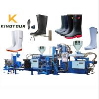 China KT-819 12/16 Station PVC Boot Making Machine 220 Ton Clamping Force 200-300 Pcs/Hour Production for sale