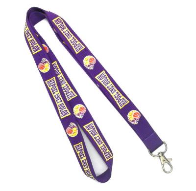 China Custom Polyester Lanyards Eco Friendly Durable 2.5cm Width Personalized Printing for sale