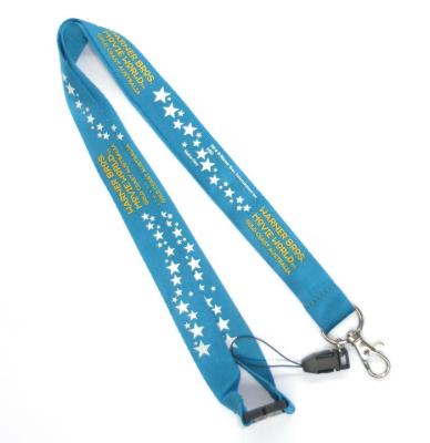 China Custom Logo Nylon Lanyard with Safety Breakaway 100cm Length for sale