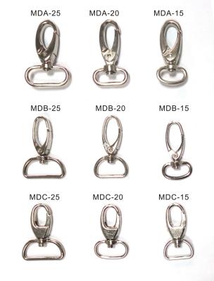 China Gold Plated Brass Lobster Clip Lanyard Hook 50mm Heavy Duty Keychain Accessory for sale
