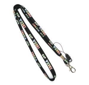 China Eco-Friendly Tubular Mobile Phone Lanyard Neck Strap 90cm Length Custom Logo for sale