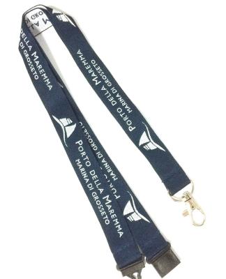 China Custom Polyester Safety Buckle Lanyard Promotional Neck Lanyard for Cell Phone 90cm for sale
