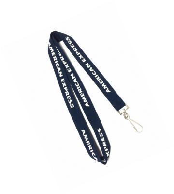 China Custom Polyester Lanyard with Swivel J Hook for Silk Screen Printing 2.5cm Wide for sale