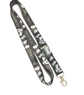 China Full Color Dye Sublimation Lanyards 1 inch Wide 36 inch Length Custom Logo for sale