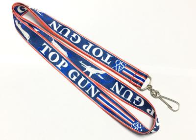 China Custom Dye Sublimation Lanyards with J Hook 90cm Length for Sports Camping Travel for sale