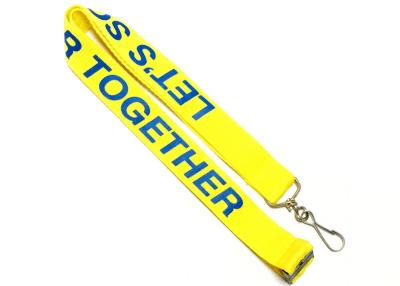 China Custom Printed Safety Neck Lanyards for Running Event Competition 90cm Length for sale