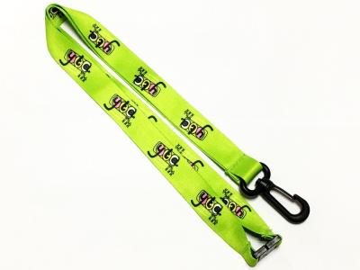China Custom CMYK Woven Polyester Lanyard 90cm Full Color for Event Party Decor for sale
