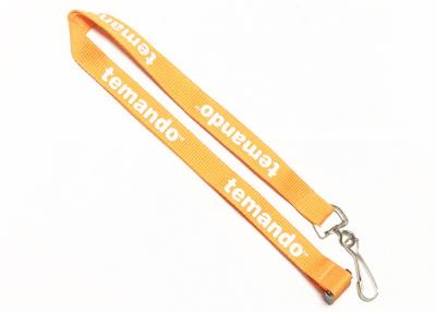 China Custom Printed Lanyards Fashion Style 2.5cm Width for ID Card Exhibition for sale