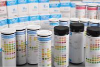 China Clinic Medical Parameter Urine Test Strips 14 Parameters Reagent Strips for sale