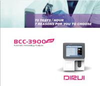 China BCC-3900 Automatic Hematology Analyzer for sale