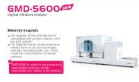 China GMD-S600 Gynecology Medical Devices CE Auto Vaginal Infections Analyzer for sale