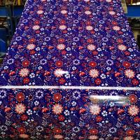 China 0.35mm Prepainted Galvanized Steel Coil Flower Pattern Color Coated for sale