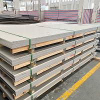 China Customized Rolled Stainless Steel Plate Brushed Formability Weld Ability 1500mm for sale